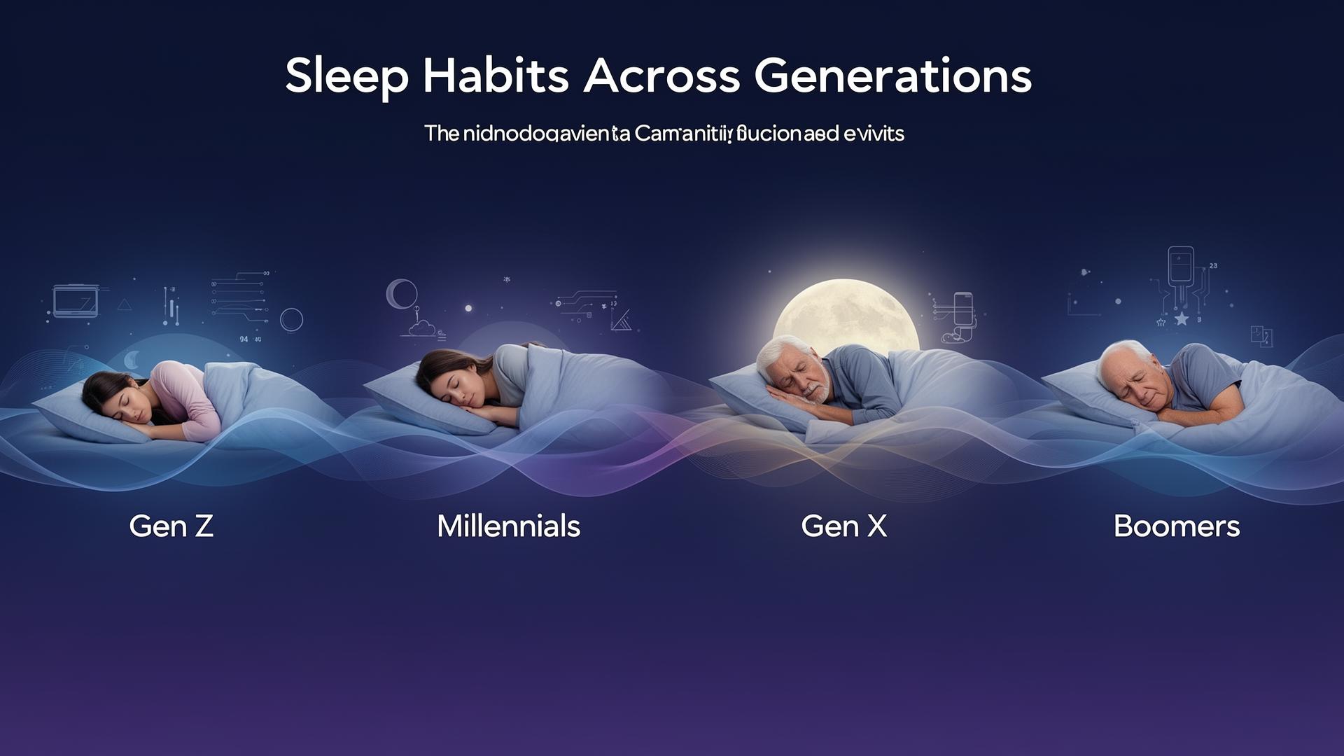 Sleep Habits by Generation: How Boomers, Gen X, Millennials & Gen Z ...